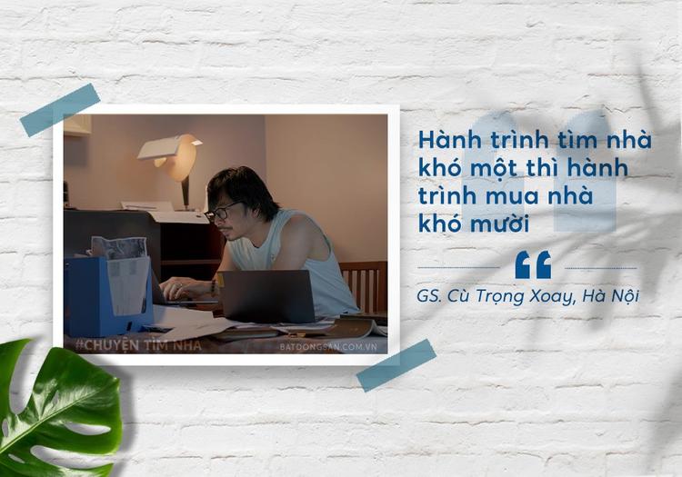 Chuyện tìm nhà hài hước của Giáo sư Xoay