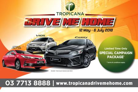 Tropicana launches ‘Drive Me Home’ campaign - iproperty.com.my