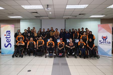 S P Setia Foundation Contributes Wheelchairs To Malaysia Paralympic ...