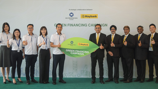 IOI Properties Partners with Maybank to Offer 95+5% Green Financing ...