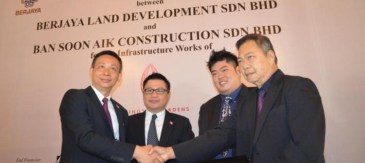 Berjaya Land Development Bhd Sdn Bhd signs agreement contract with Ban ...