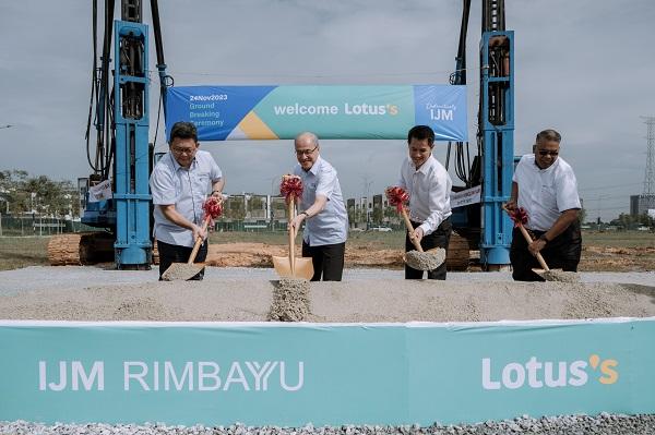 Lotus’s Breaks Ground: Transforming IJM Rimbayu's Commercial Hub ...
