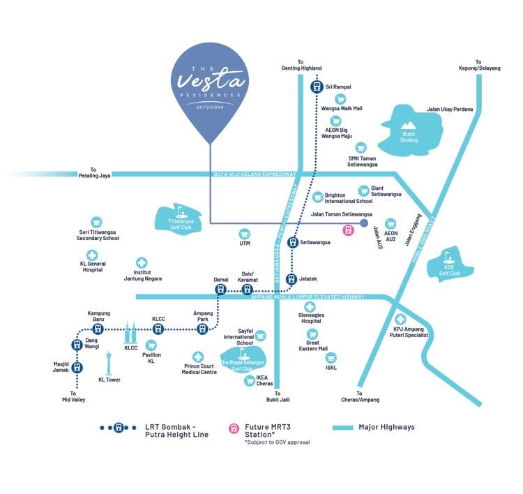 The Vesta Residences: Setting a New Standard of Living in Setiawangsa.