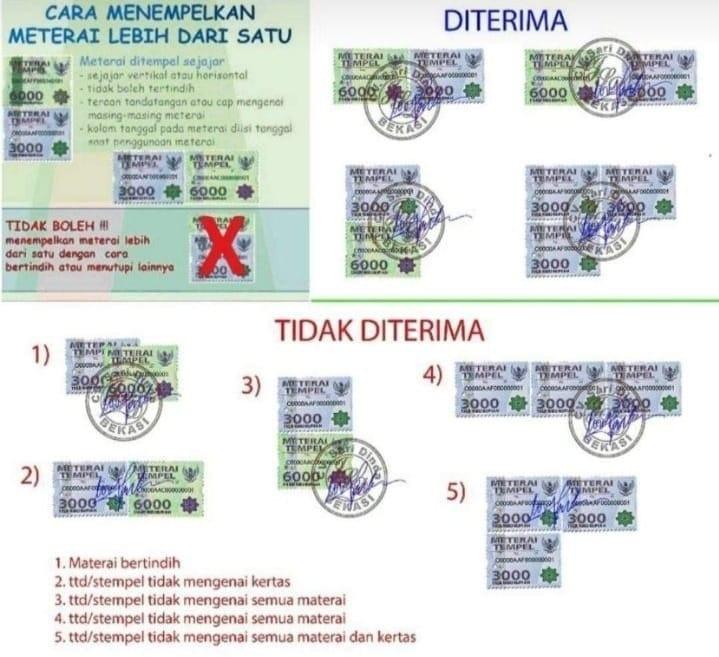 Tanda Tangan Materai 10000 Pentingnya Memahami Penggunaannya Contoh