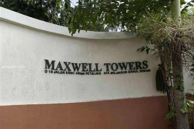 Maxwell Towers (Condominium) for Sale or Rent in Petaling Jaya, 2024