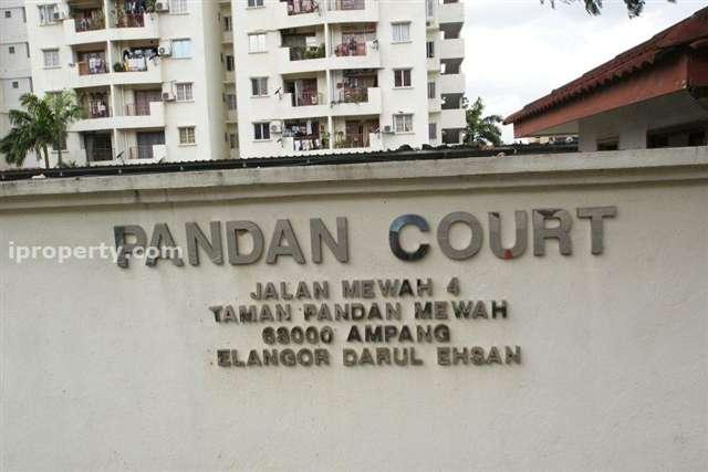Pandan Court (Apartment) for Sale or Rent in Ampang, 2024