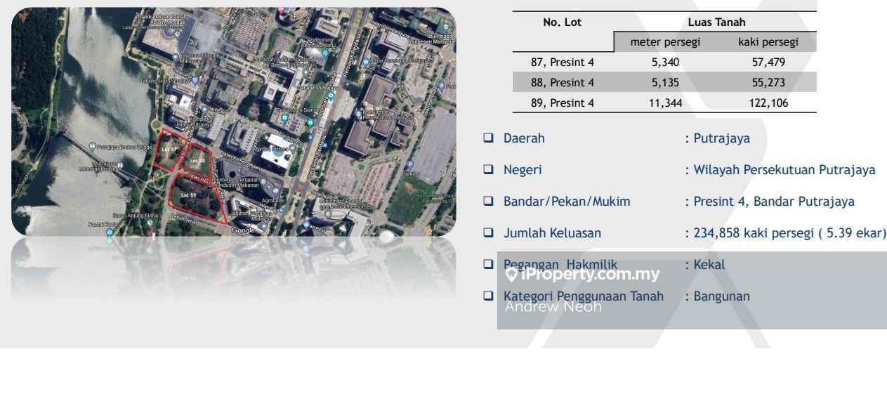 Presint 4 , Putrajaya, Presint 4 , Putrajaya, Putrajaya Commercial Land ...