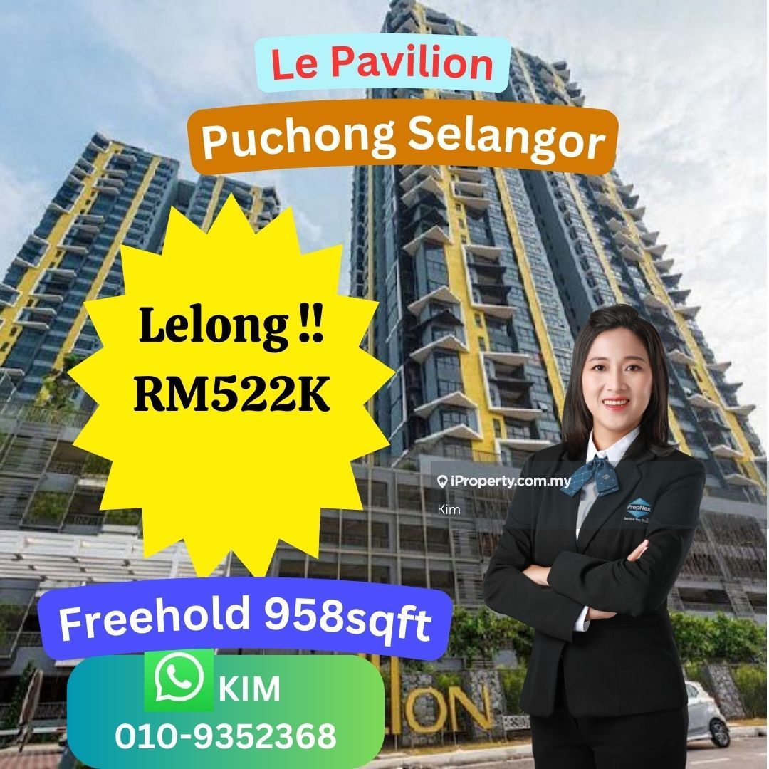 Le Pavillion, Bandar Puteri Puchong, Puchong for sale - RM522000 ...