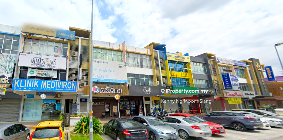 Klang Bandar Botanik ( Main Road ) Ground Floor & 2nd Floor Shop Office ...