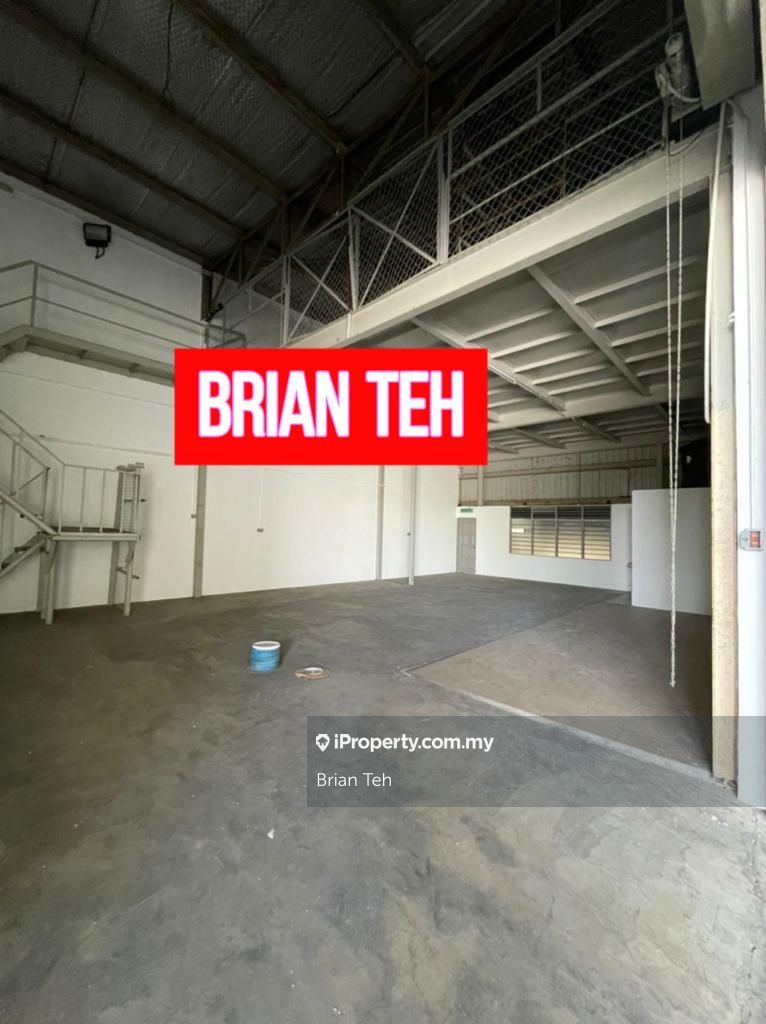 1.5 Sty Semi Detached Light Industrial Factory Rent at Juru Iks 200AMP ...