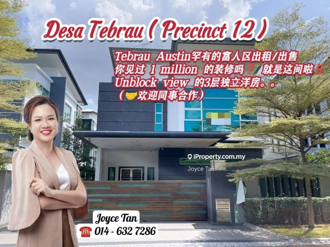DESA TEBRAU ( PRECINCT 12 ) - Unblock Bungalow, Tebrau for rent ...