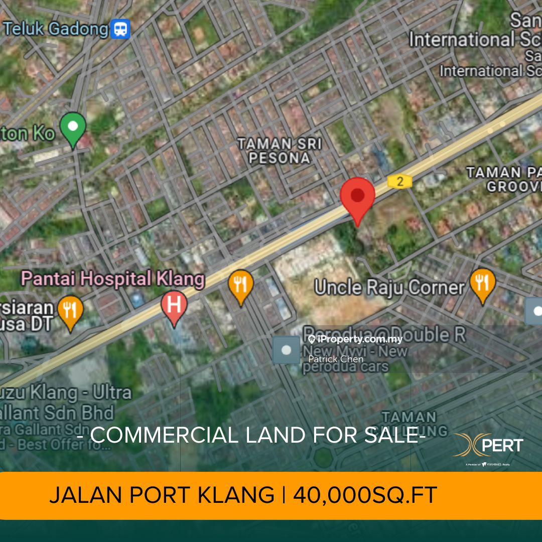 Freehold Commercial Land, Port Klang Persiaran Raja Muda Musa Shah Alam ...