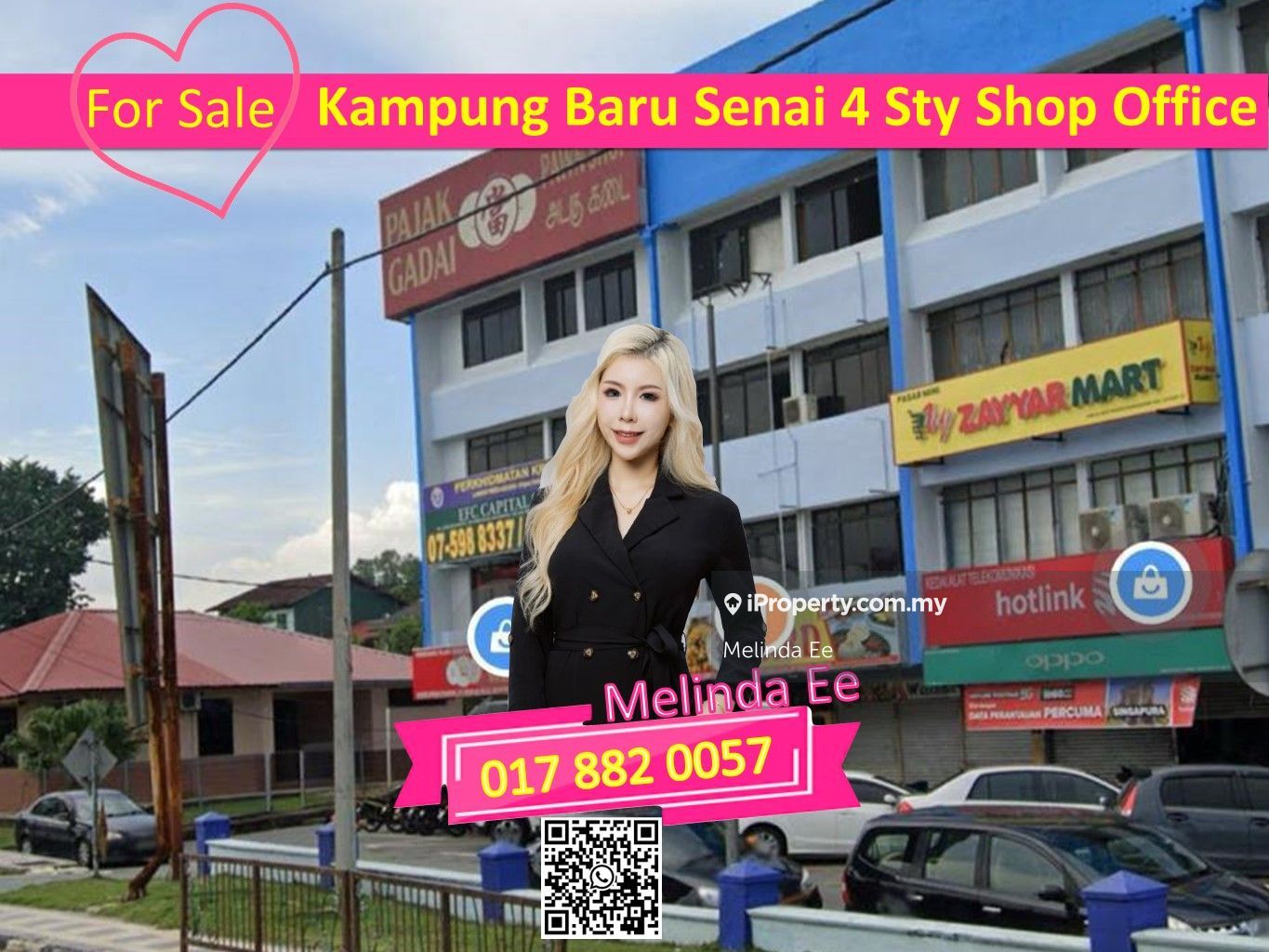 Kampung Baru Senai Nice 4 Storey Shop Office, Senai Intermediate Shop ...