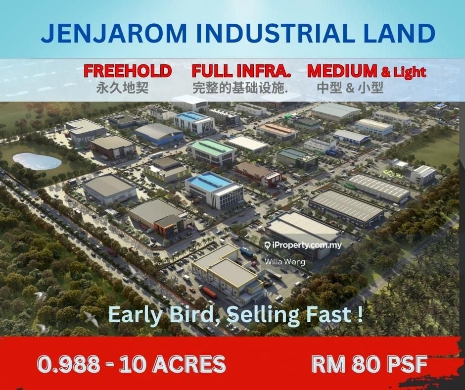 Jenjarom Industrial Land, Medium Industry, Kuala Langat, Jenjarom for ...