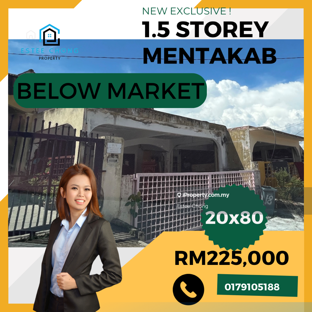 1.5 Tingkat Taman Sentosa Mentakab 2KM ke Hwa Lia, Mentakab ...