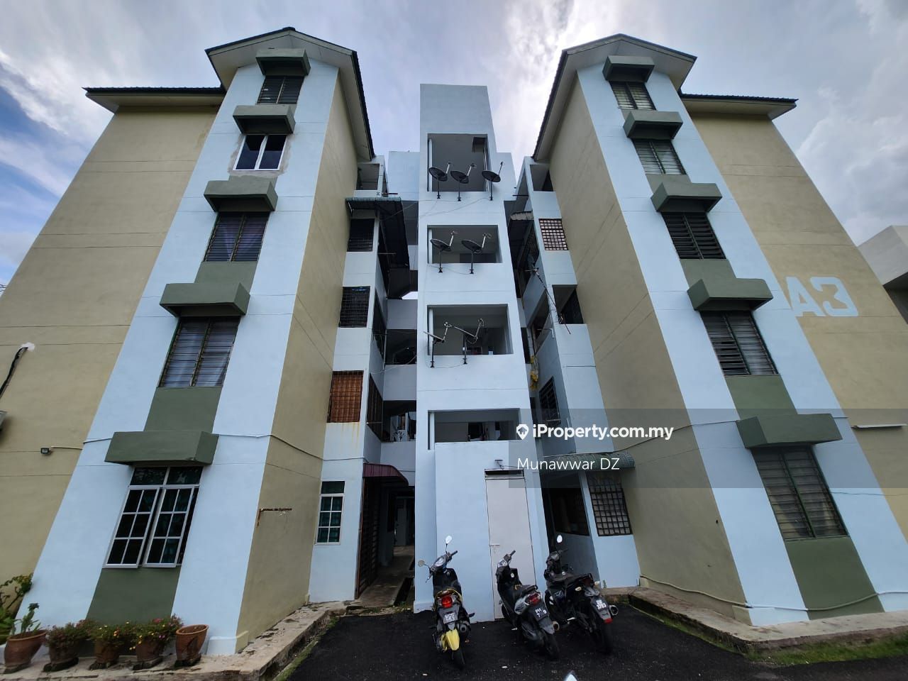 Taman Pauh Indah Intermediate Flat 2 bedrooms for sale in Perai, Penang ...