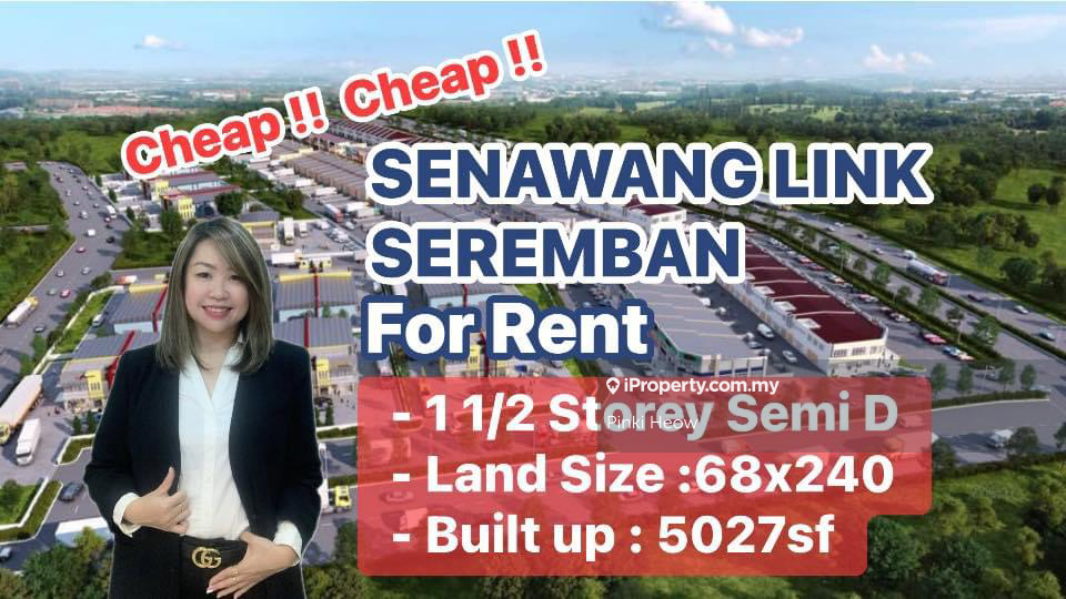 Senawang Link,Seremban @ 1 1/2 storey Semi D, Kawasan Industri Tuanku ...