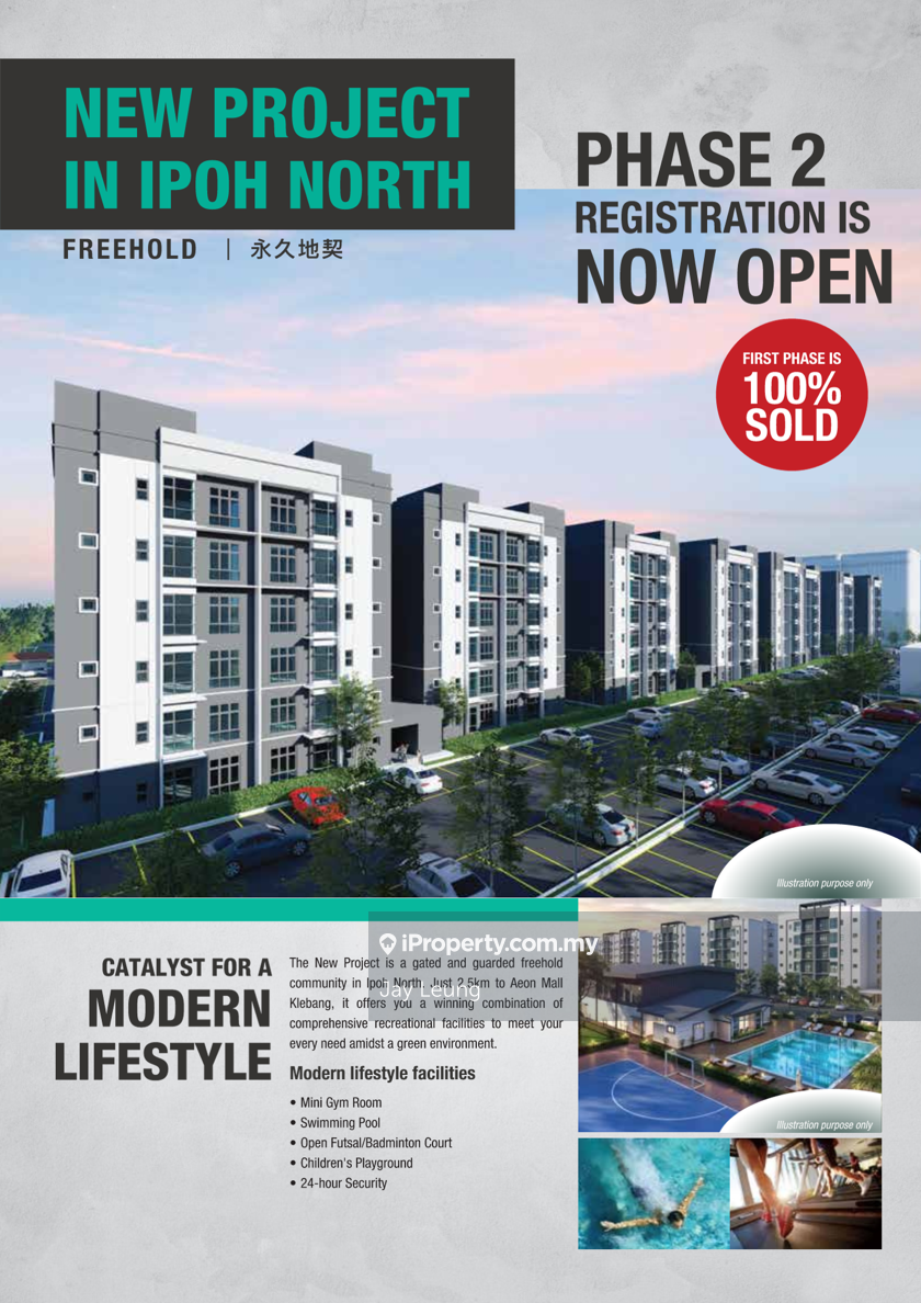 Casa Idaman 2 Intermediate Condominium 3 bedrooms for sale in Chemor ...