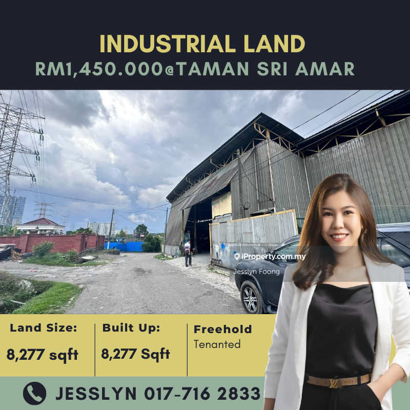 Taman Sri Amar, Industrial Land Tenanted, Jalan Ketumbar, Johor Bahru ...