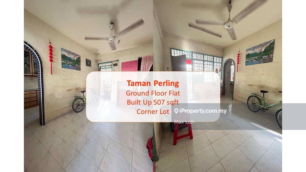 Flat Taman Perling, Taman Perling, Perling for sale - RM168000 ...