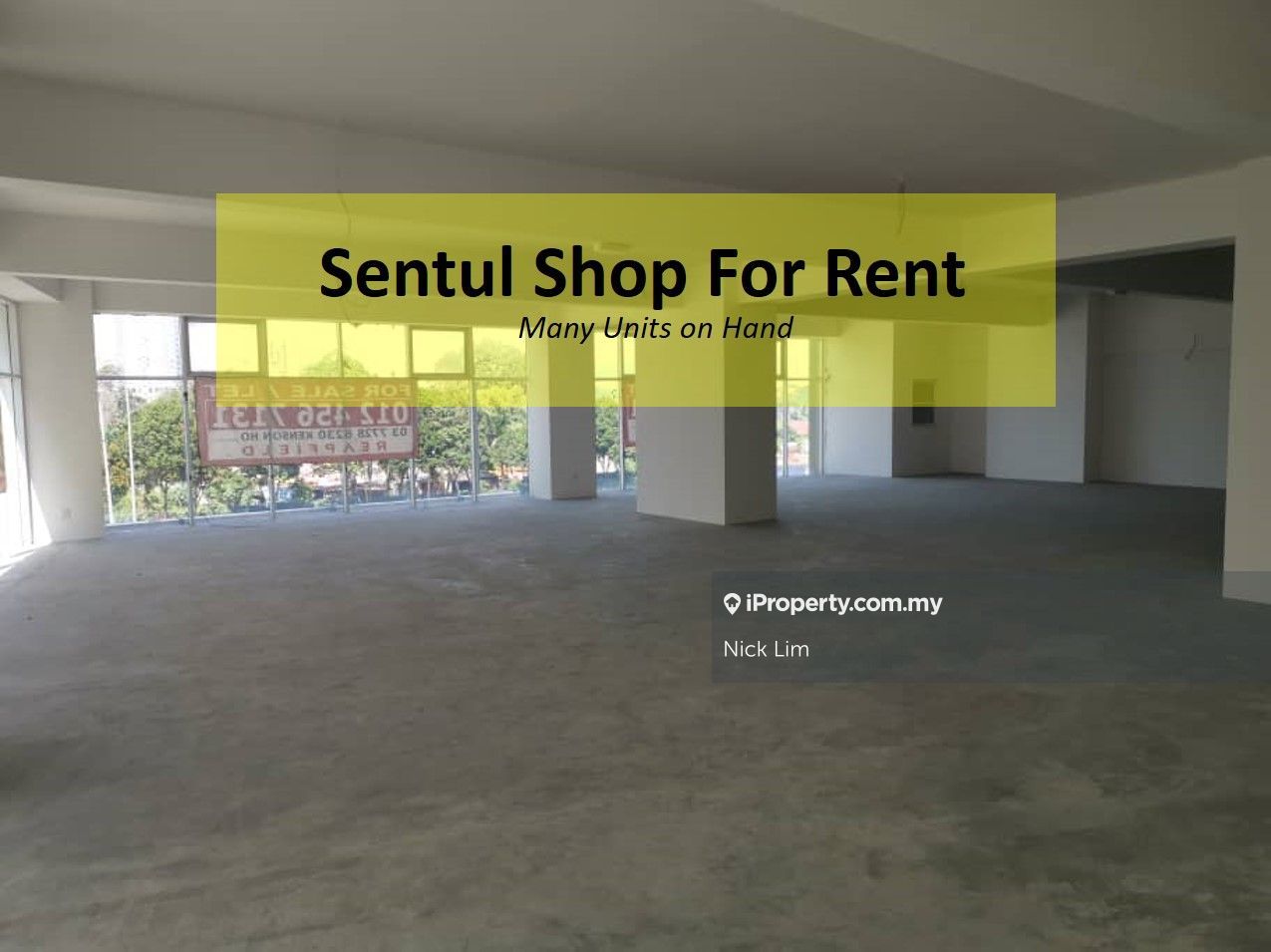 Sentul, Skyawani, Facing Mainroad, Corner Unit, Sentul Point, Sentul for rent - RM5500 ...