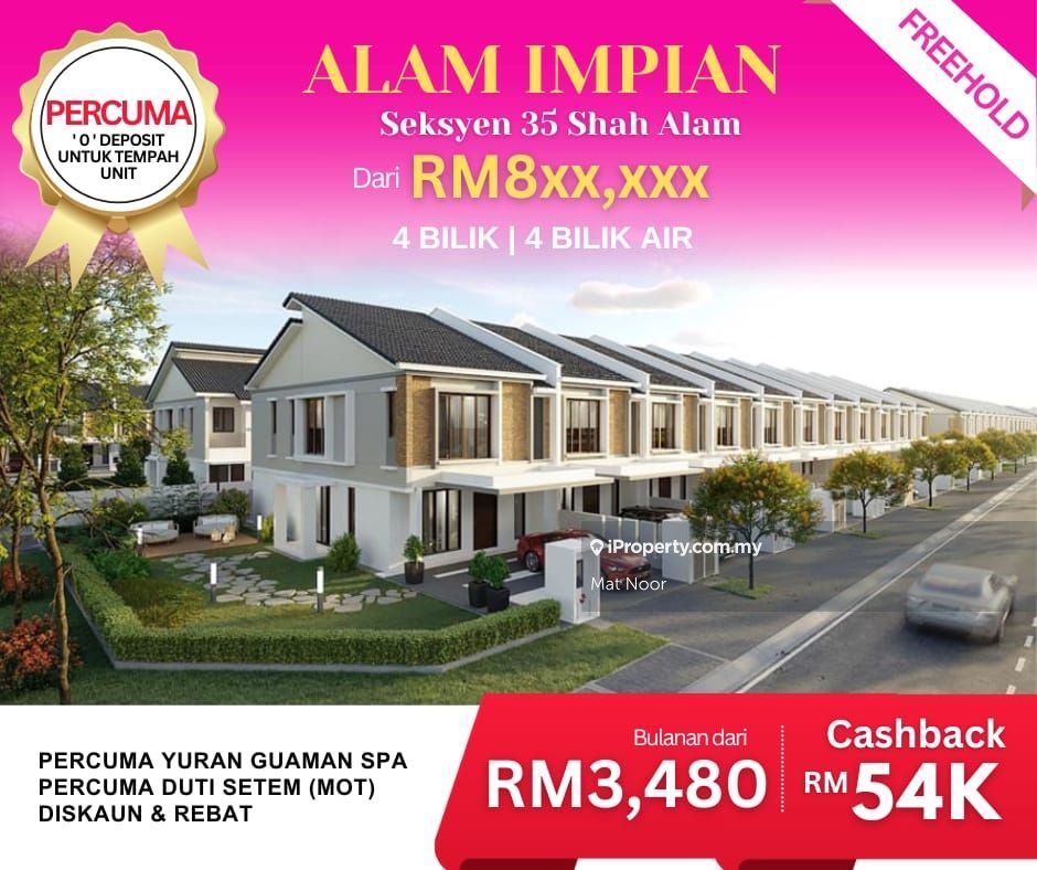 Alam Impian Seksyen 35, Shah Alam for sale - RM885800 | iProperty Malaysia