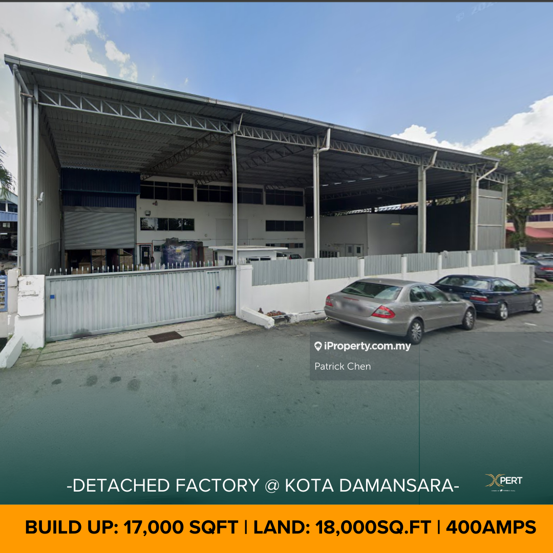 Corner Detached Factory, Kota Damansara, Jalan TSB, Petaling Jaya, Bukit Jelutong, Temasya ...