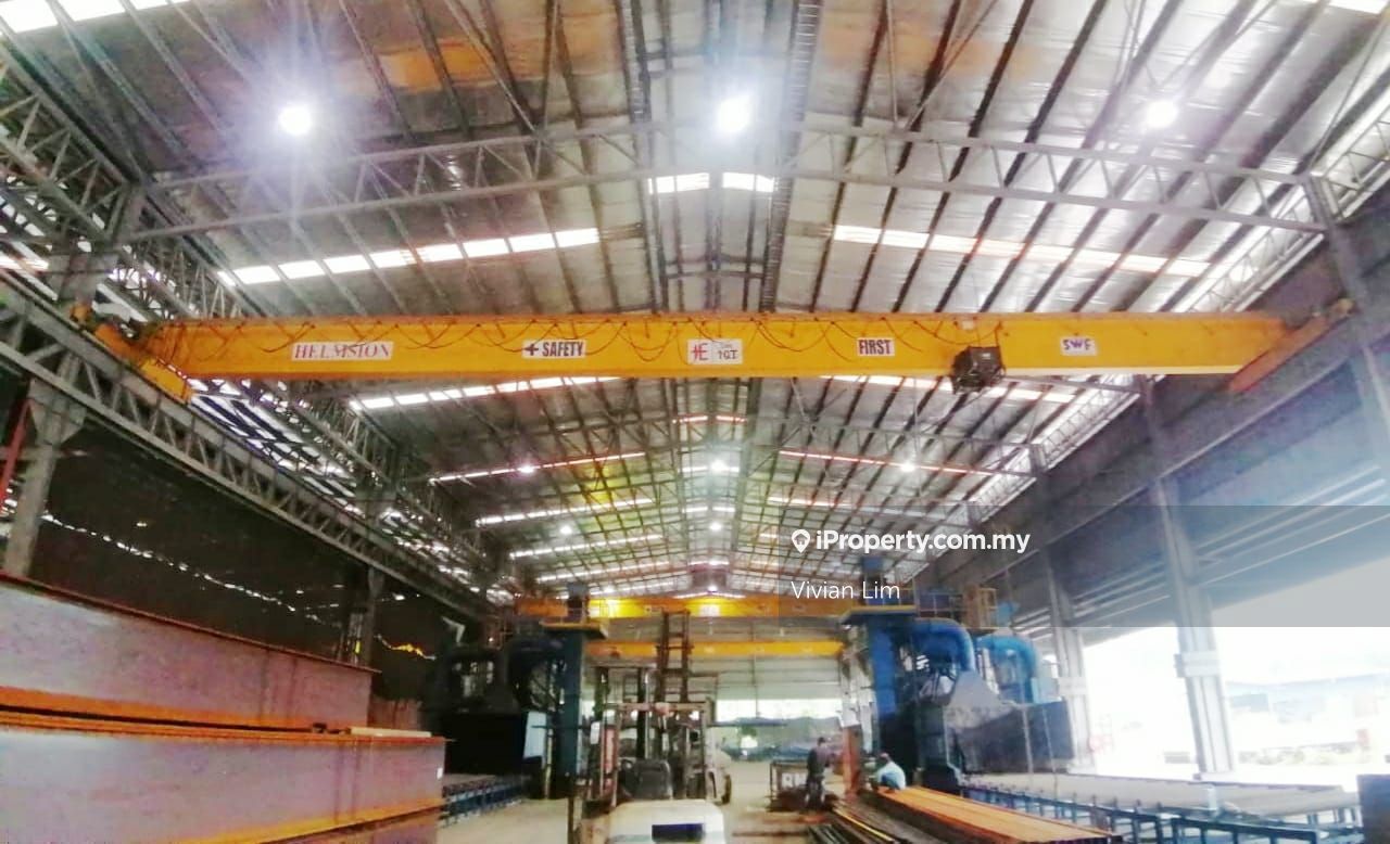 Johor Pengerang Factory with High Power, Big Land and Overhead Crane ...