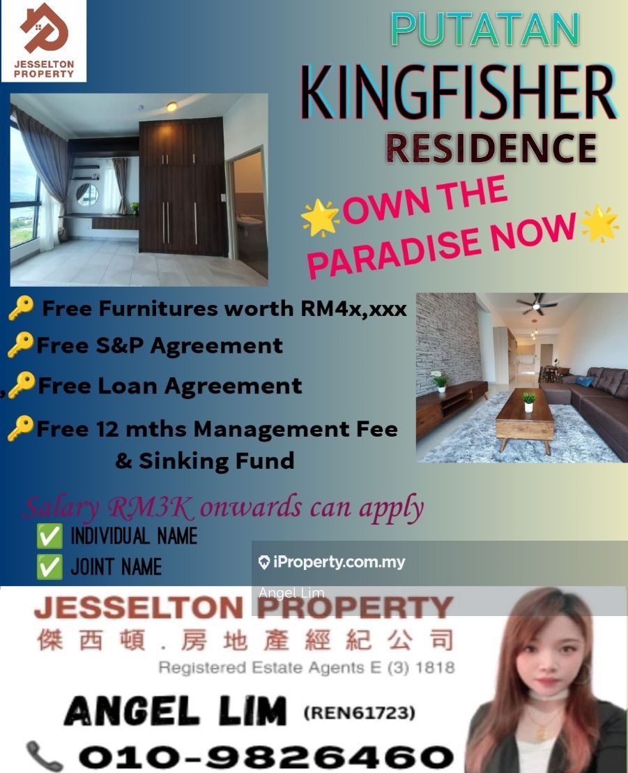 Kingfisher @ Putatan Condominium 3 bedrooms for sale in Penampang ...