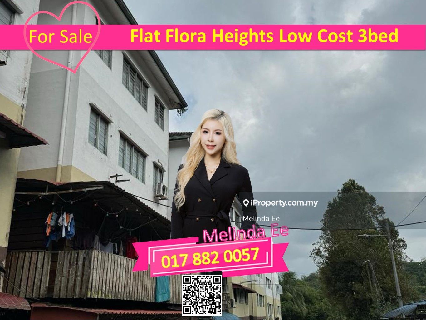 Taman Flora Heights Flat 3 bedrooms for sale in Pasir Gudang, Johor ...