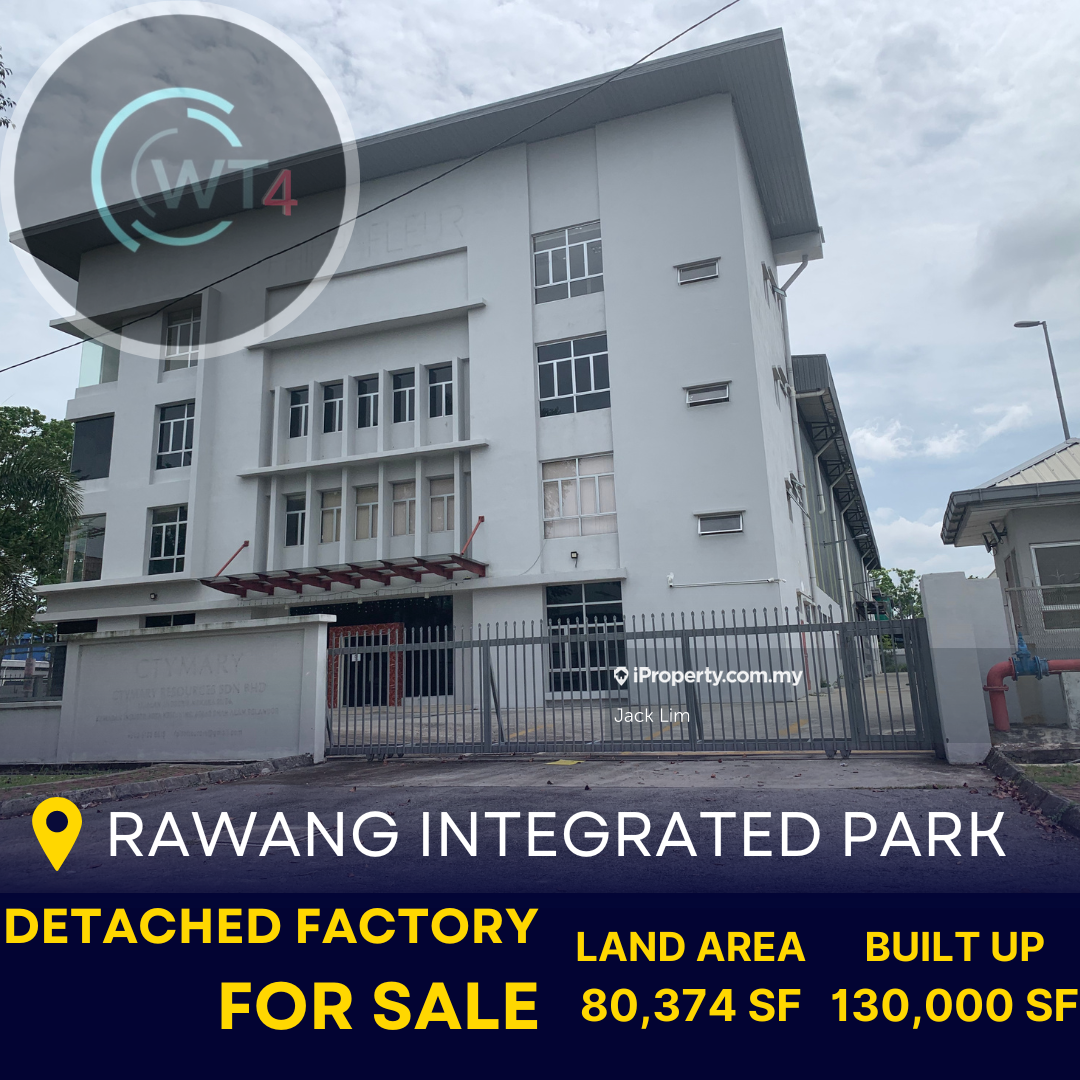 1600 AMP FREEHOLD Detached Factory Integrated Park Rawang Perdana Jaya ...