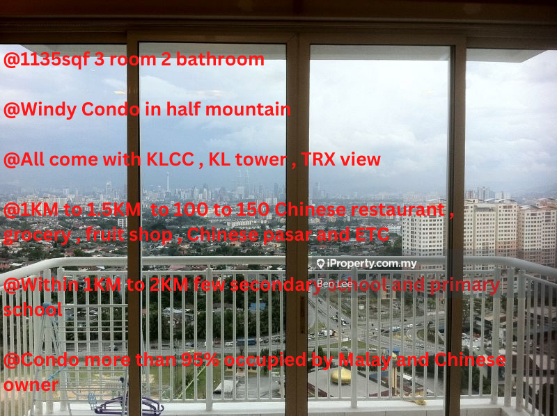 Monte Bayu Condominium 3 bedrooms for sale in Ampang, Selangor ...