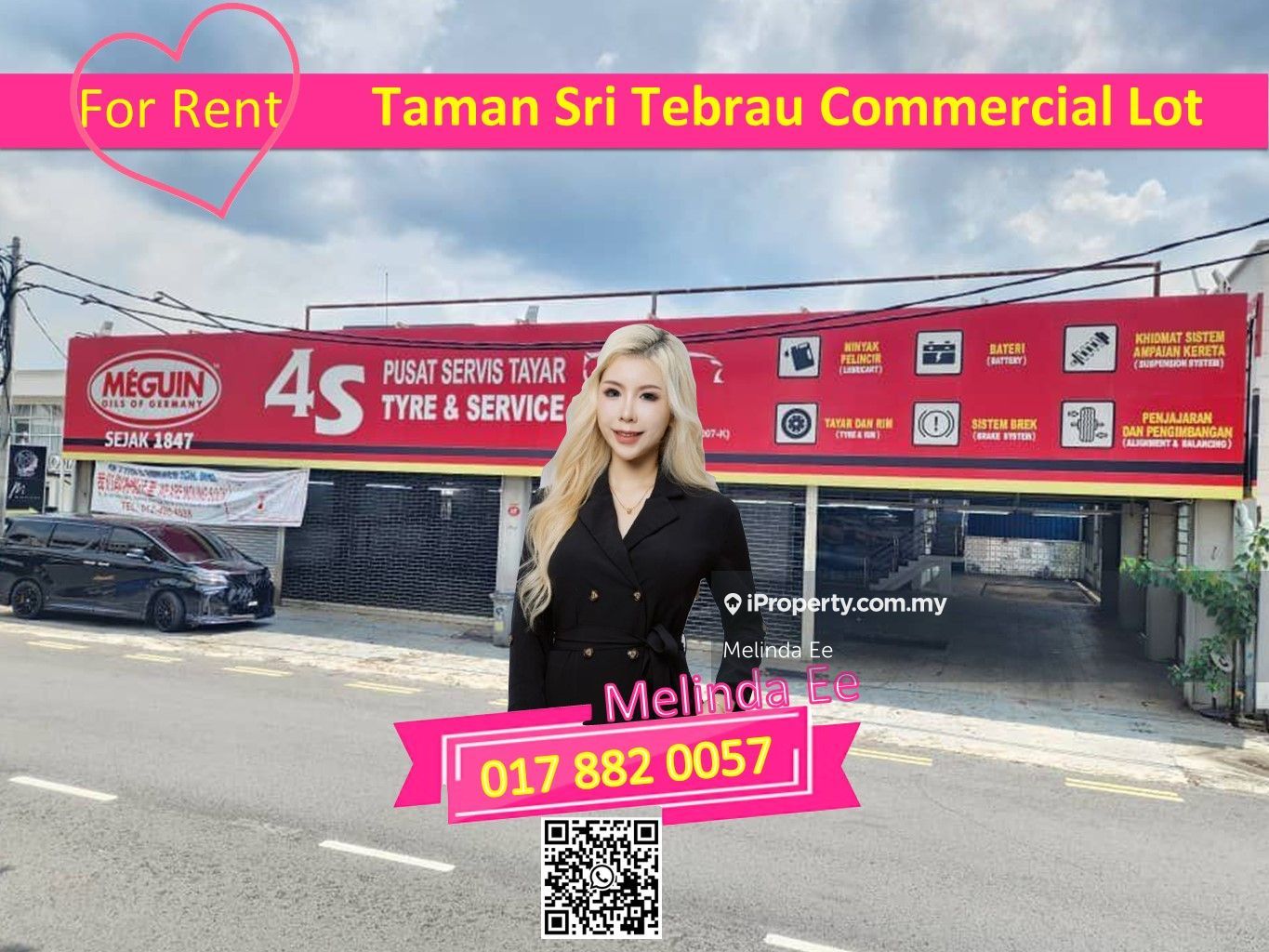 Taman Sri Tebrau Big Area Commercial Lot, Johor Bahru Commercial Semi-D ...