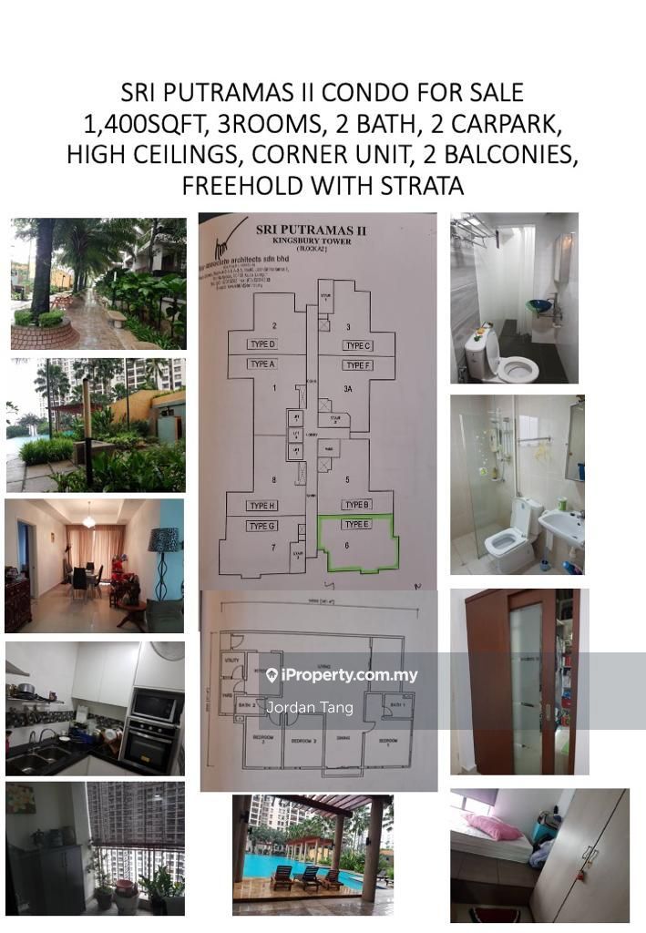 Royal Domain Sri Putramas 2, Jalan Kuching for sale - RM582000 ...