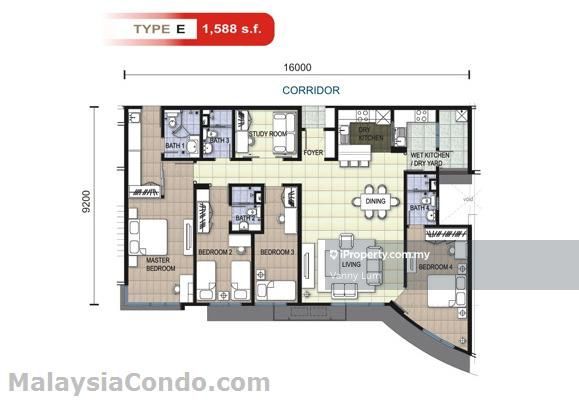 Mutiara Residency, Brickfields for sale - RM1100000 | iProperty Malaysia