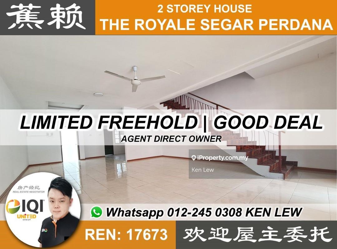 2-sty Terrace/Link House for sale at The Royale, Taman Segar Perdana ...