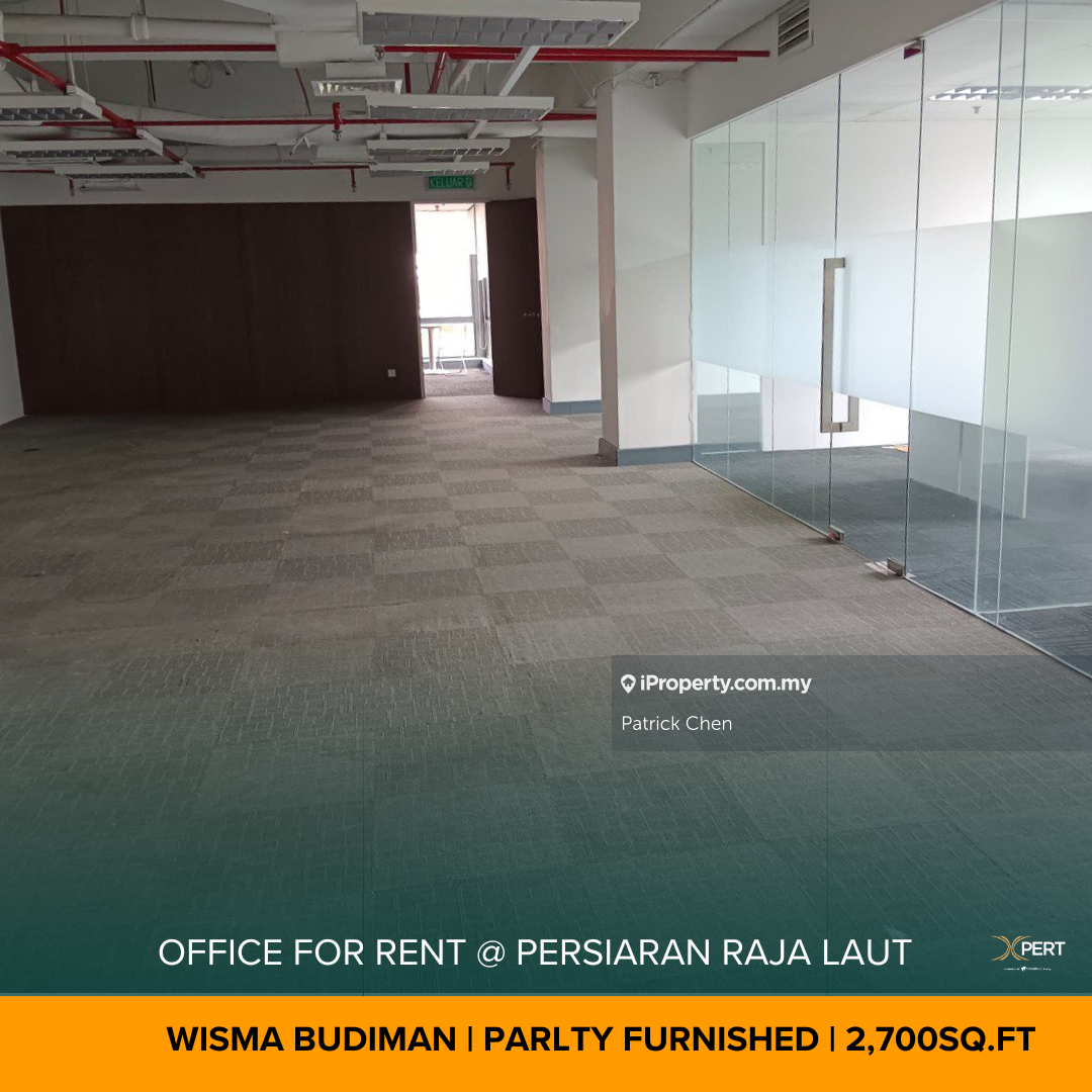 Office for rent at Partly Fitted Office for Rent@ Wisma Budiman, Raja ...