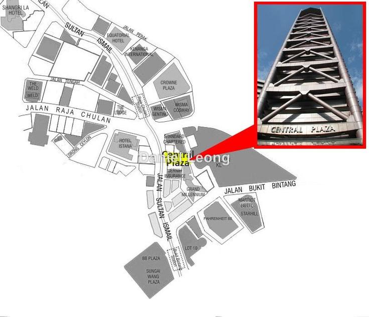 Wisma Chuang, formerly Central Plaza, KLCC, KL City Centre for rent ...