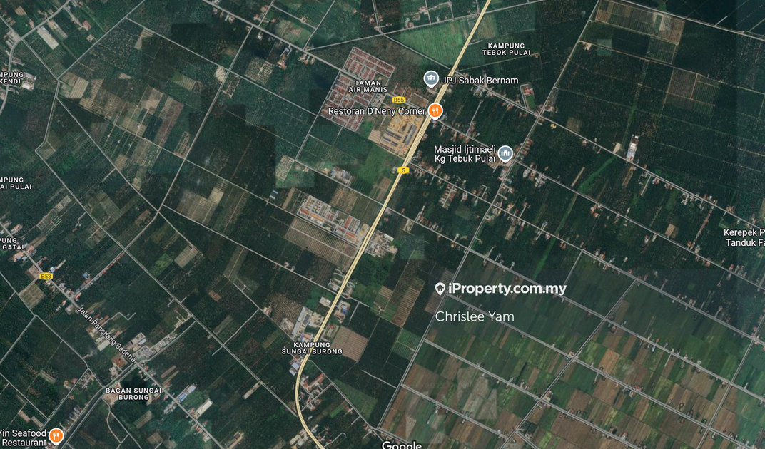 Residential Land for sale at Kampung Batu 37, Sabak Bernam - RM 480,000 ...