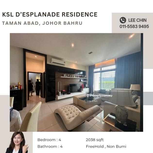 Condominium for sale at KSL D'Esplanade Residence - RM 1,300,000 ...