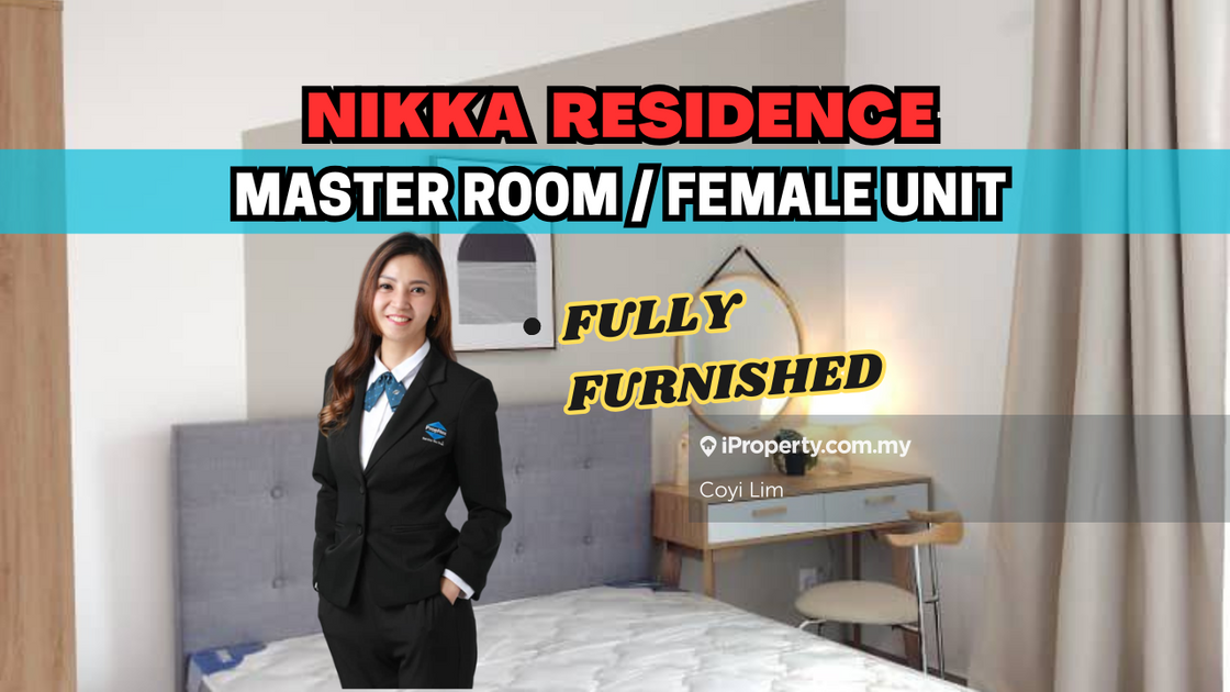 Condominium for rent at Nikka Residence - RM 1,200 per month ...