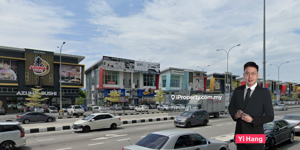 Juru sentral shoplot facing mainroad whole building for rent, Juru for ...