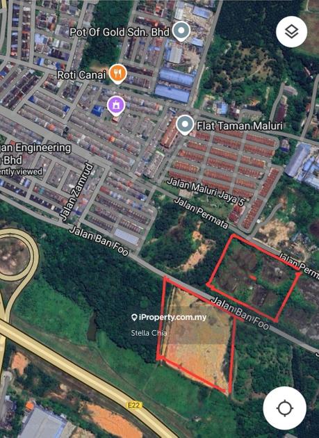 Industrial Land for sale at Ulu Tiram Ban Foo Medium Industrial Land 10 ...