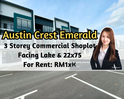 Shop for rent at Austin Crest Emerald - RM 13,000 per month | iProperty ...