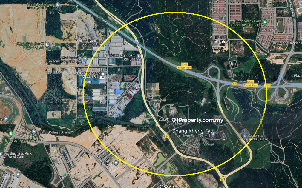 Industrial Zoning land @ Taman Alam Jaya, Puncak Alam, Ijok, Bestari ...