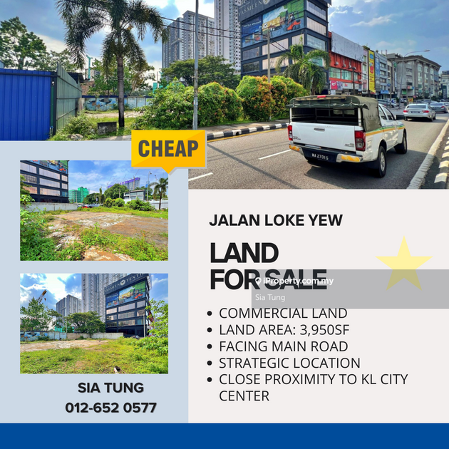 KL City Centre, Facing Main Road Jalan Loke Yew, Pudu, KL City Centre ...
