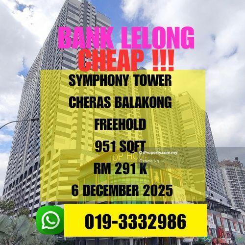 Symphony Tower (Menara Simfoni), Balakong for sale - RM291000 ...