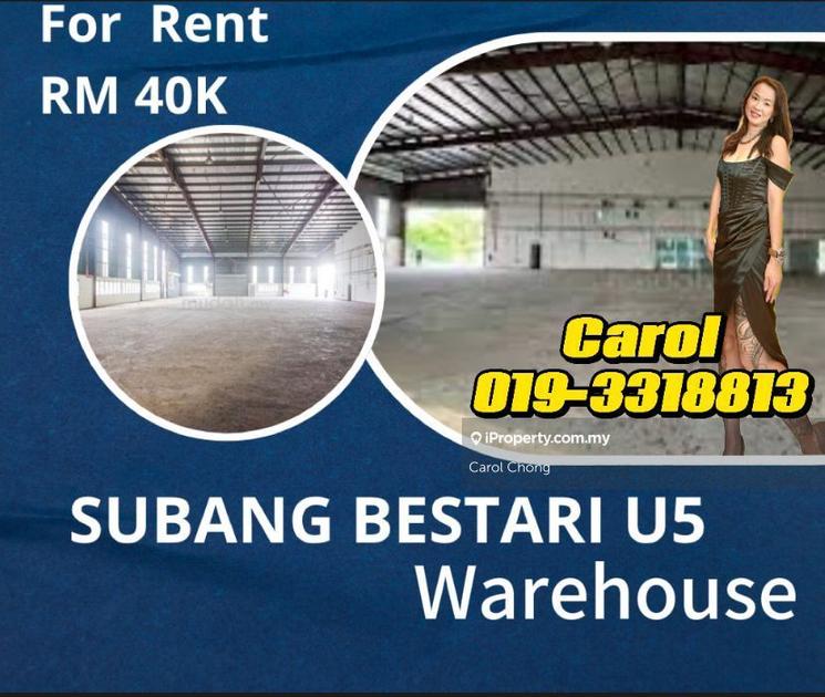 Warehouse for rent at Subang Bestari U5 warehouse 30000sf @ subang ...