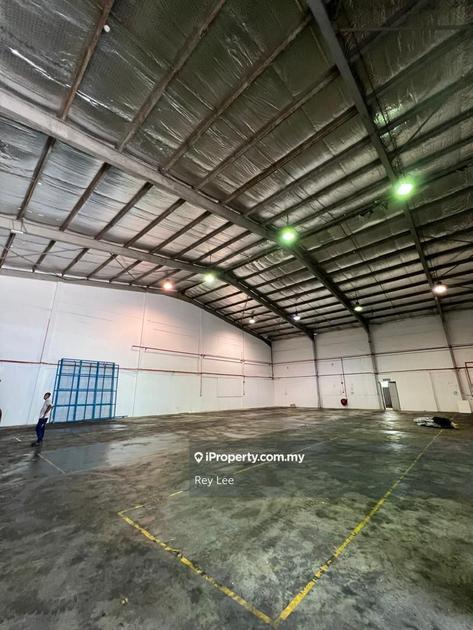 Land 41k sf Detached Factory, Desa Cemerlang, 300amp, 9m ceiling height ...