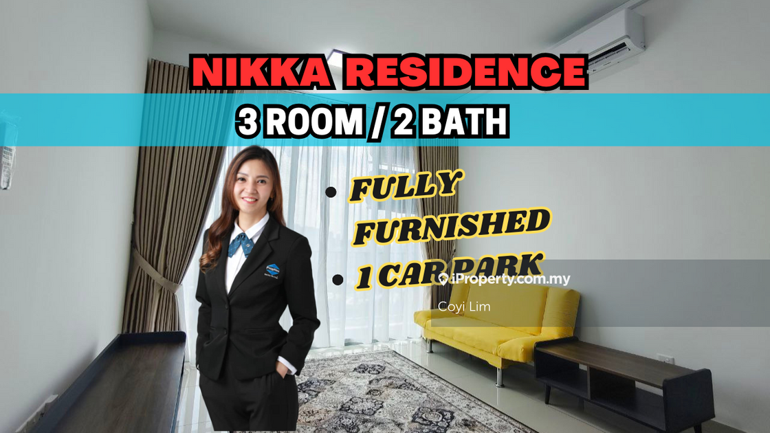 Condominium for rent at Nikka Residence - RM 2,500 per month ...